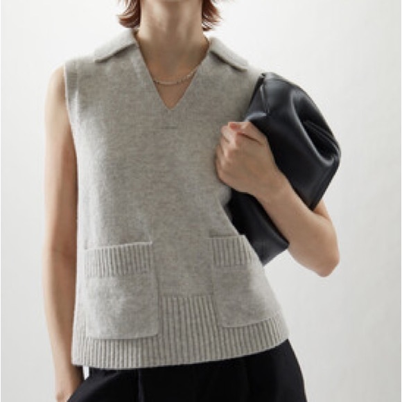 COS | Sweaters | Cos Lambswool Vneck Sweater Vest | Poshmark